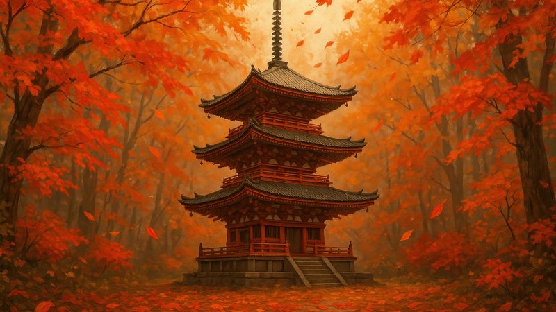 Japanese Forest Wallpaper Serene Images | Free Photos, PNG Stickers ...