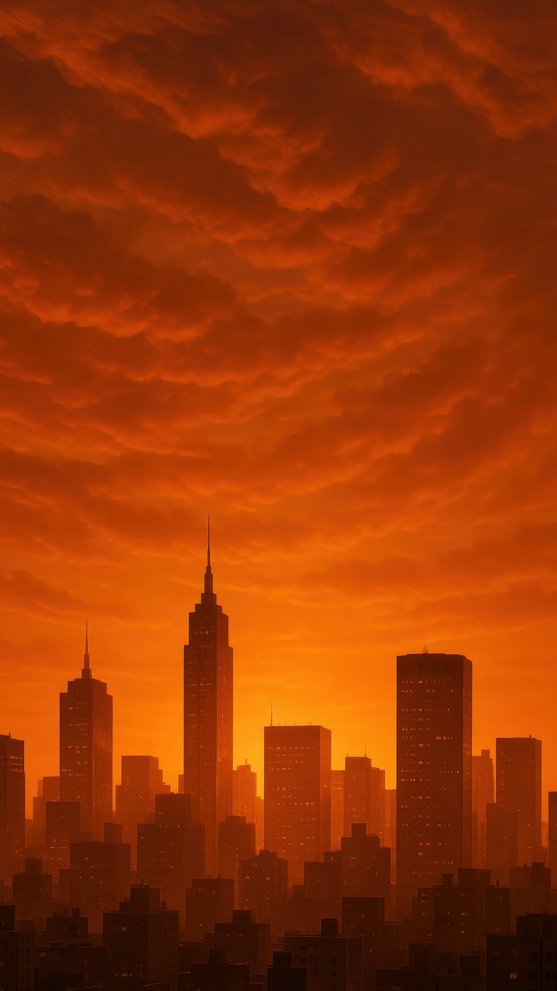 Mobile+skyline Building Wallpaper Landscape Sunset Architecture Images ...