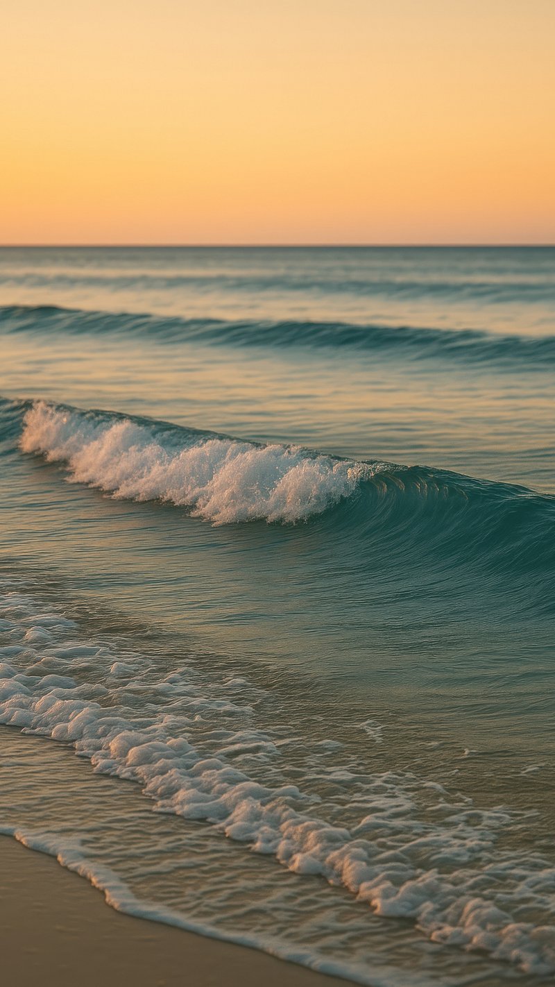 Beach+ Sea Scenery Wallpaper Sunset Images | Free Photos, PNG Stickers ...