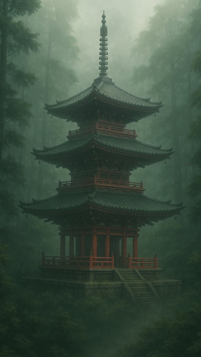 Japanese Forest Mobile Architecture Wallpaper Images | Free Photos, PNG ...