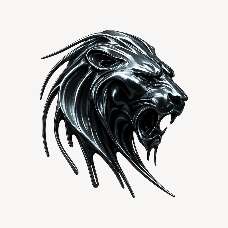 Chrome Head Design Isolated Background Images | Free Photos, PNG ...