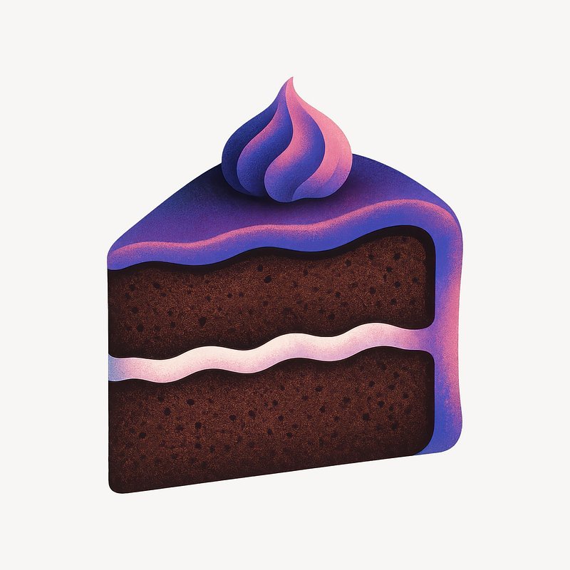Cake Slice Chocolate Art Black Images | Free Photos, PNG Stickers ...