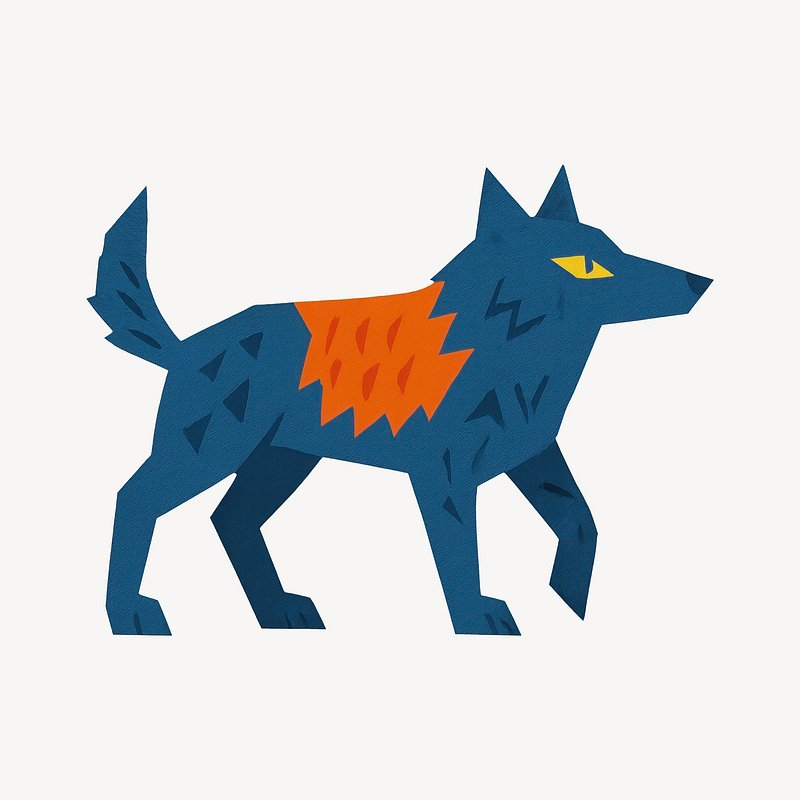 Wolf+grain Illustration Aesthetic Images | Free Photos, PNG Stickers ...