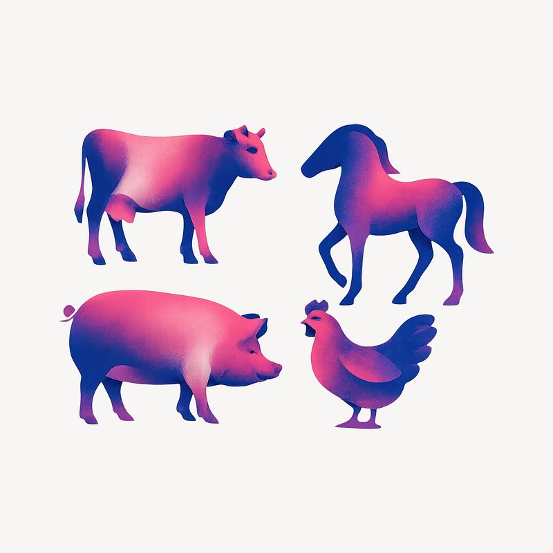 Cow+farming Livestock Isolated Texture Images | Free Photos, PNG ...