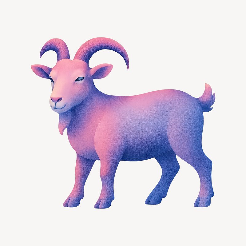 Goat Drawing Color Art Images | Free Photos, PNG Stickers, Wallpapers ...