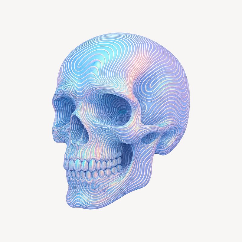 Skull Background Gradient Images | Free Photos, PNG Stickers ...