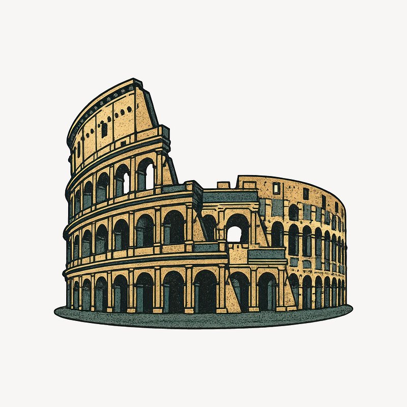 Colosseum Architecture Landmark PNG Images | Free Photos, PNG Stickers ...