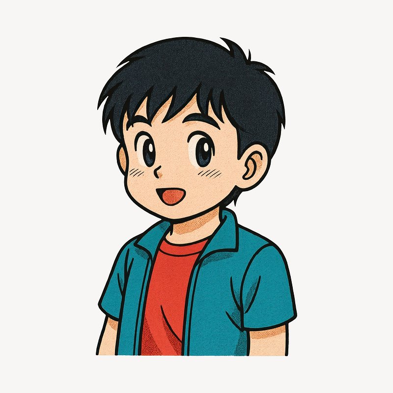 Boy+anime+drawing PNG Images | Free Photos, PNG Stickers, Wallpapers ...