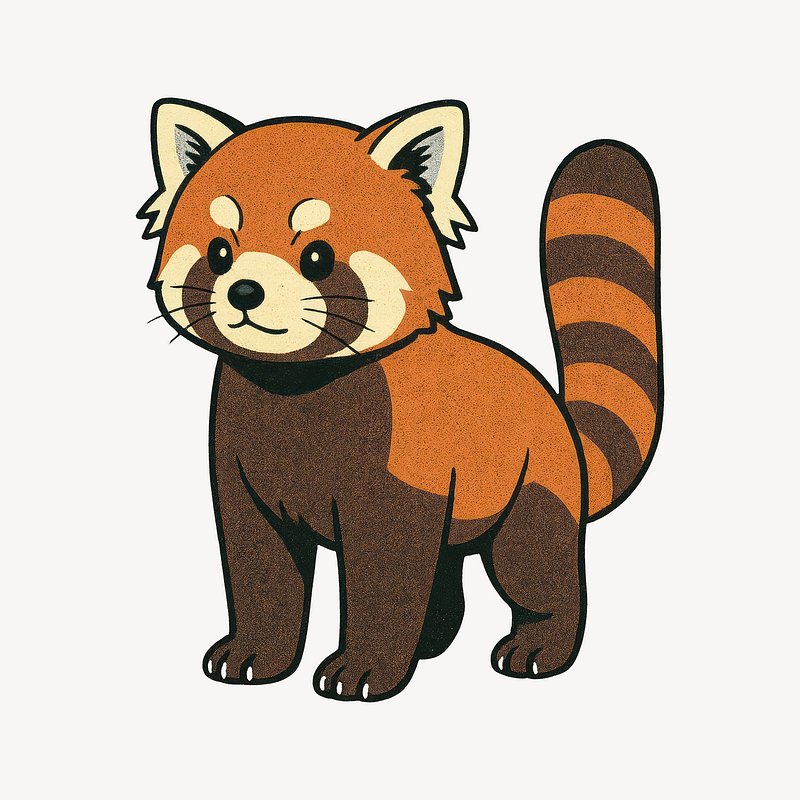 Cartoon+red+pandas Wildlife Images | Free Photos, PNG Stickers ...