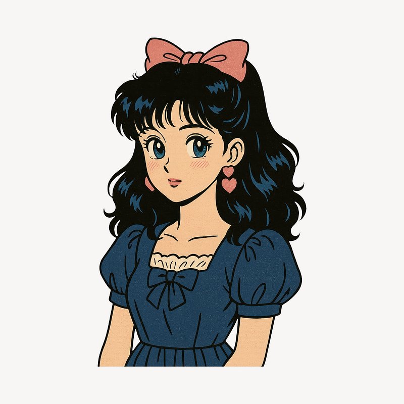 Anime+with+cute+girls PNG Images | Free Photos, PNG Stickers ...