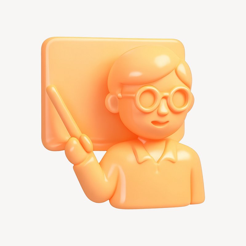 3d Teachers Cartoon Images | Free Photos, PNG Stickers, Wallpapers ...