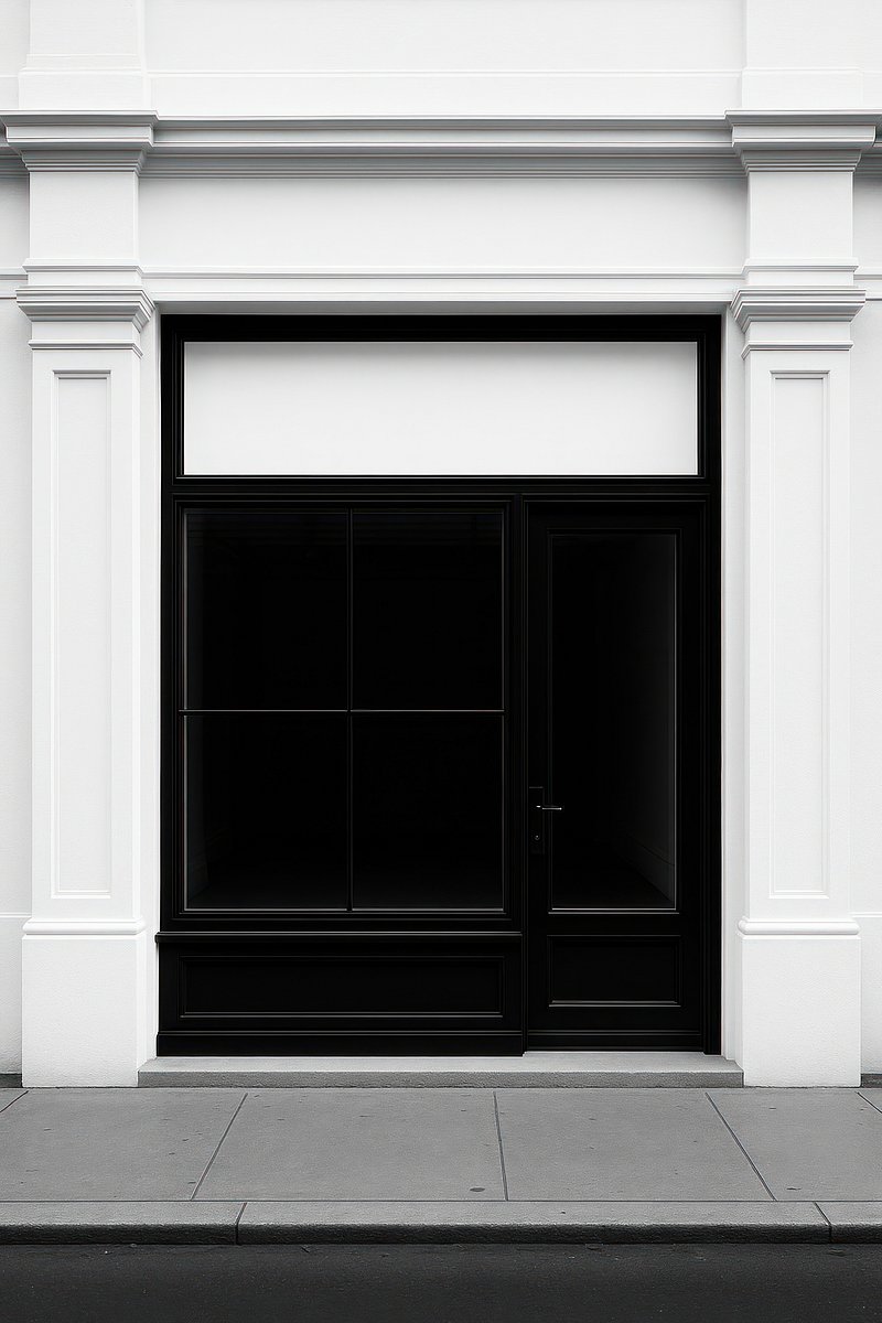 Black And White Building Facade Mockup Images | Free Photos, PNG ...