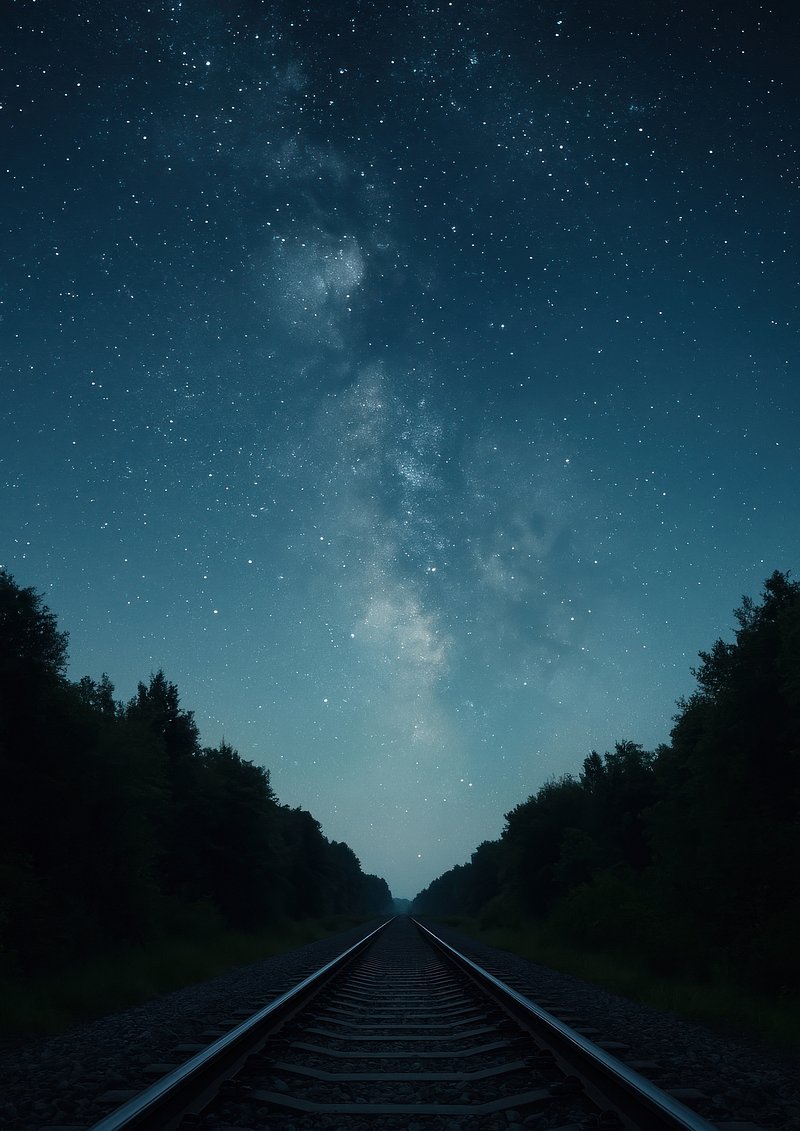 Night Train Sky Wallpaper Images | Free Photos, PNG Stickers ...