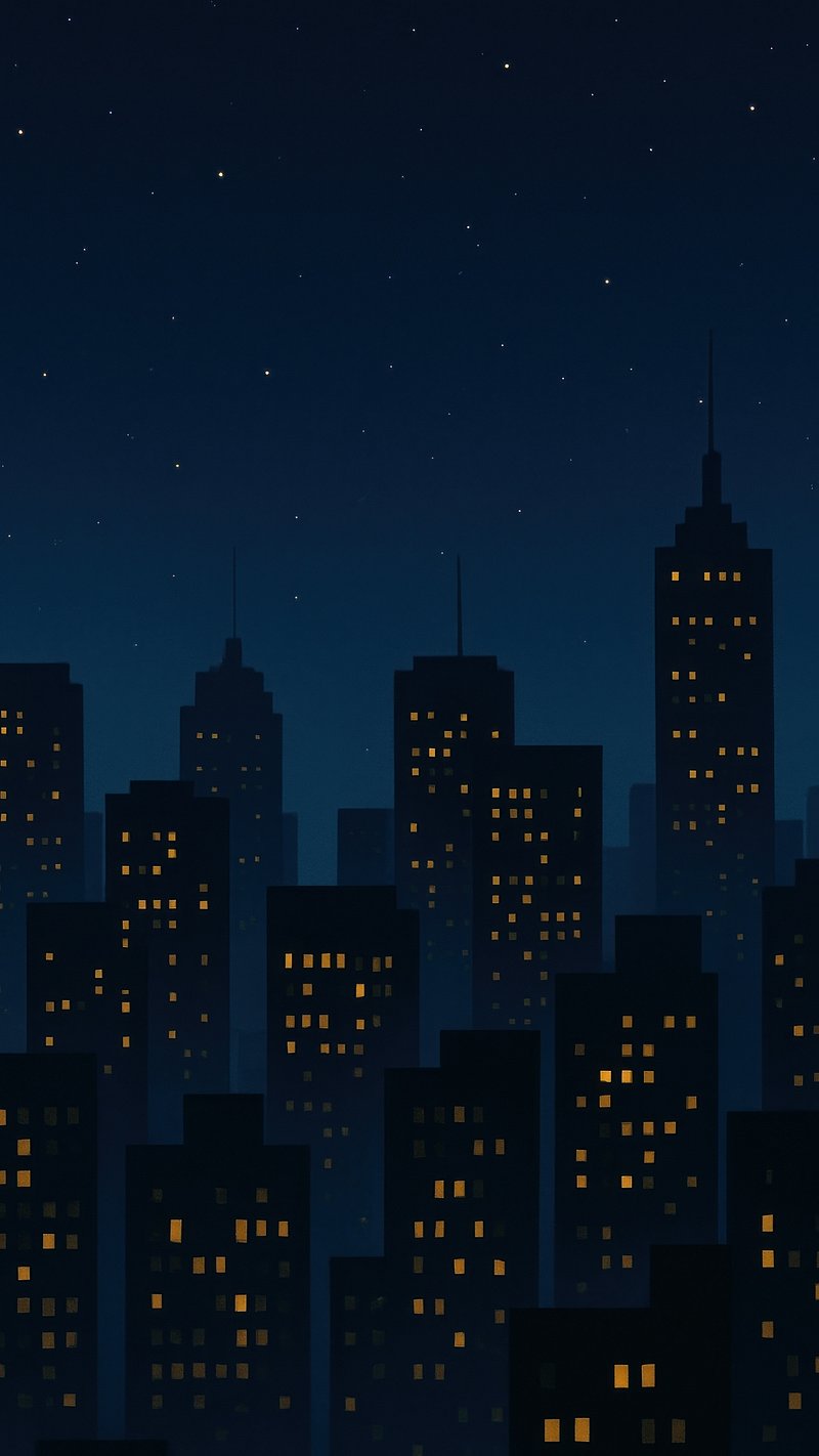 City Night Building Lights Wallpaper Skyline Images | Free Photos, PNG ...