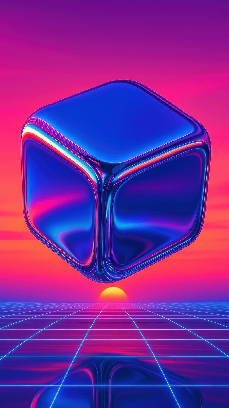 Pink Sunset Wallpaper Grid Images | Free Photos, PNG Stickers ...