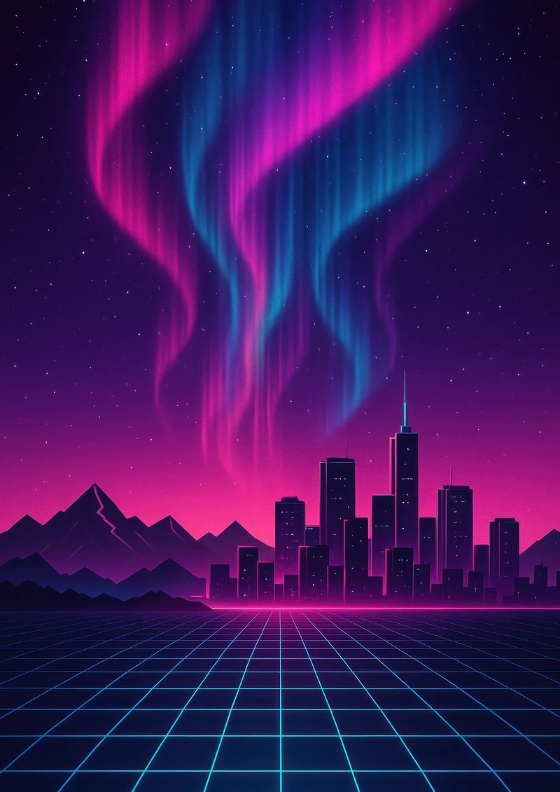 Aurora+retro+illustrations Art Images | Free Photos, PNG Stickers ...