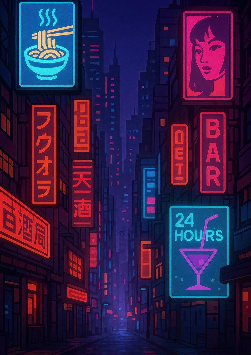 Neon+light+signs Mobile Wallpaper Retro Images | Free Photos, PNG ...