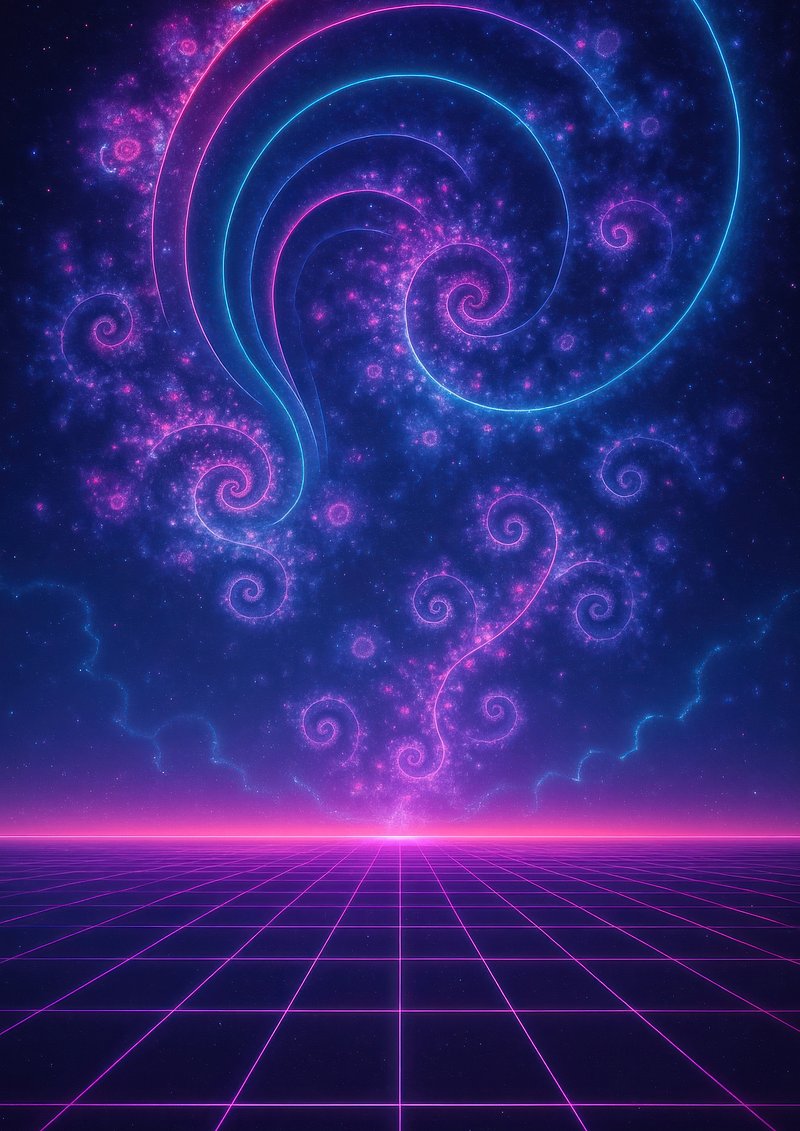 Spiral Fractal Wallpaper Art Mobile Neon Images | Free Photos, PNG ...