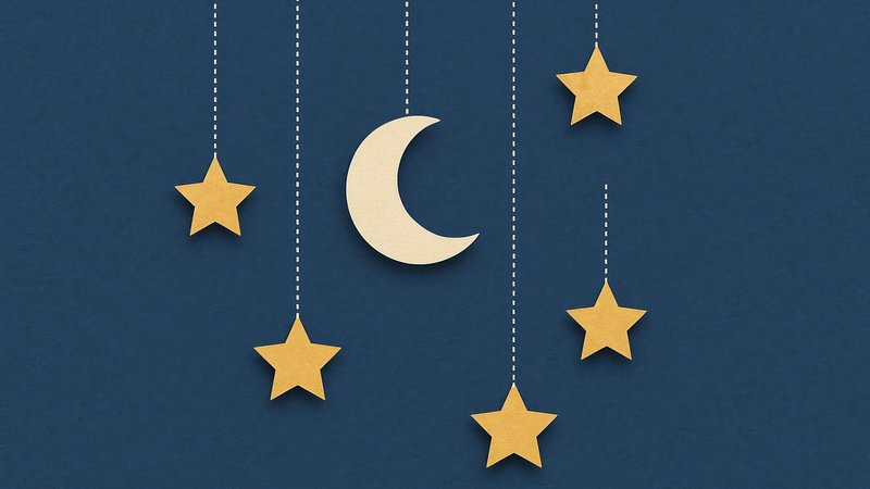 Kids Sky Moon Background Stars Wallpaper Images | Free Photos, PNG ...