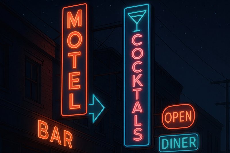 Neon+light+signs Mobile Wallpaper Retro Images | Free Photos, PNG ...