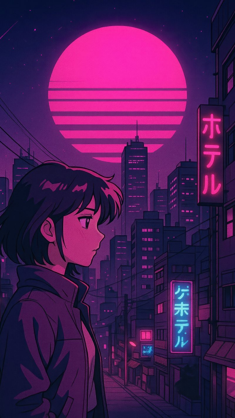 Anime+animated+wallpaper Aesthetic Images | Free Photos, PNG Stickers ...