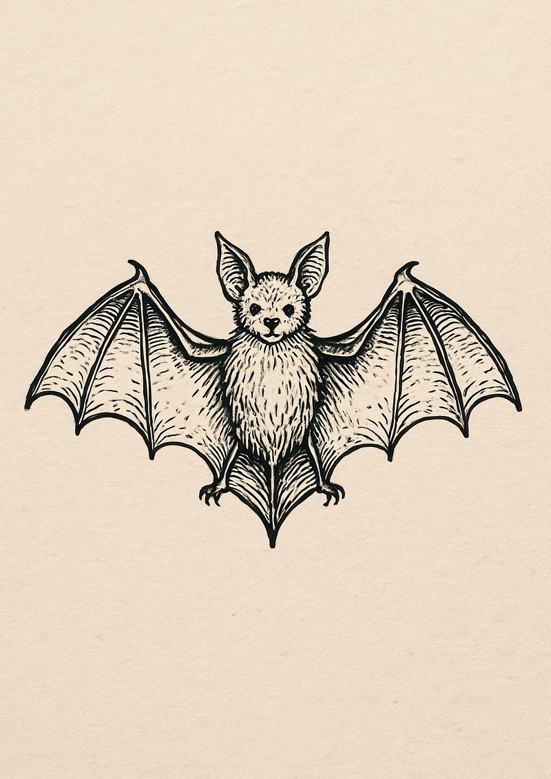 Bats Wallpaper Design Vintage Mobile Background Images | Free Photos ...
