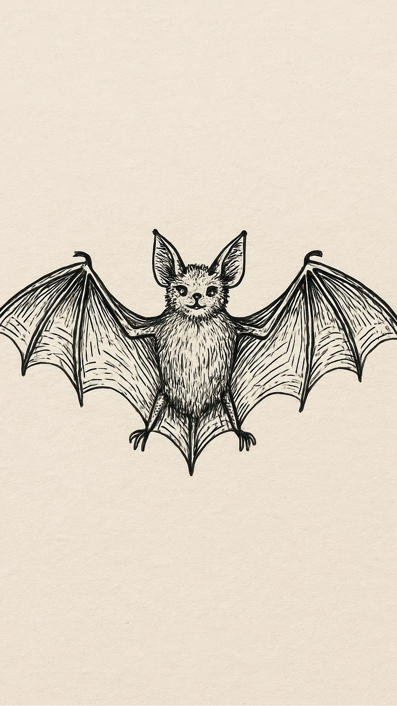 Bats Wallpaper Design Vintage Mobile Background Images | Free Photos ...