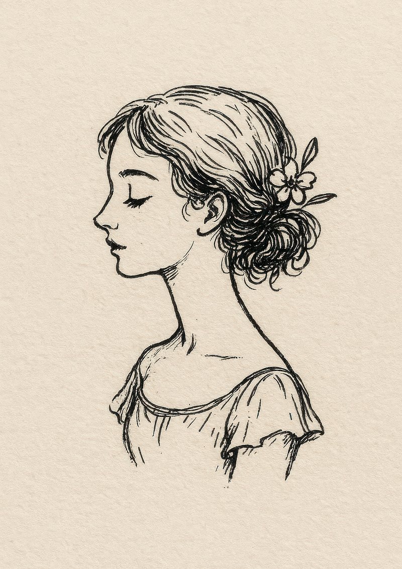 Girl Drawing Vintage Background Images | Free Photos, PNG Stickers ...