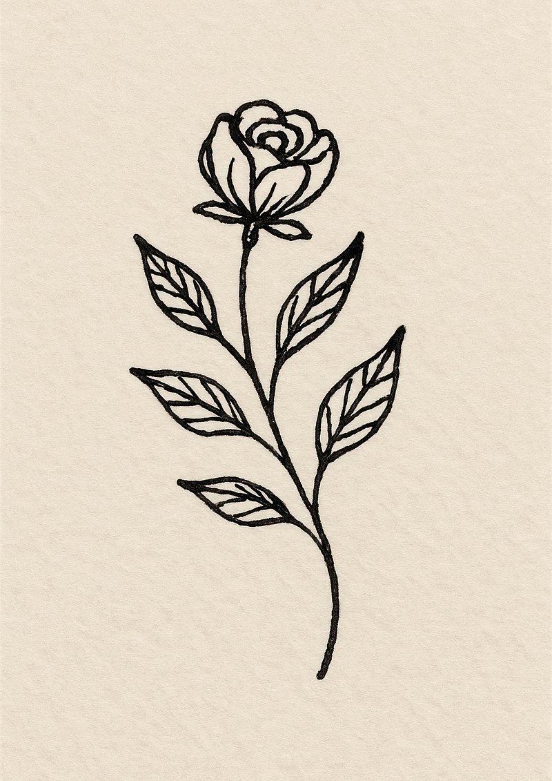 Wallpaper Aesthetic Sketch Nature Background Minimal Images | Free ...