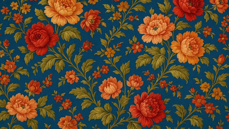 Classic+blue+wallpaper Mobile Vintage Flowers Images | Free Photos, PNG ...