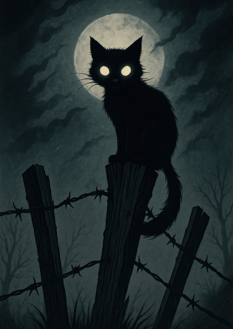 Gothic Cat Forest Images | Free Photos, PNG Stickers, Wallpapers ...