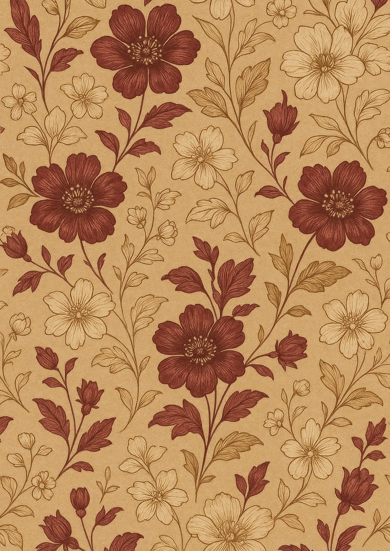 Burgundy+floral+wallpaper Pattern Images | Free Photos, PNG Stickers ...