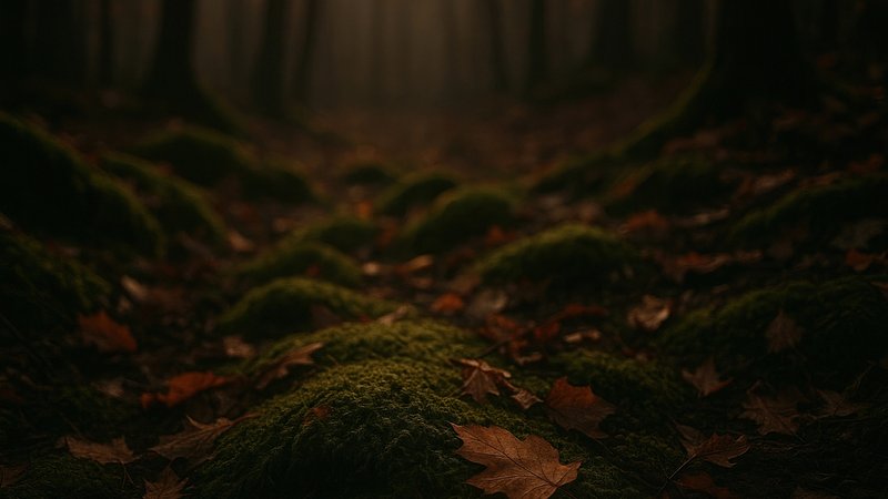Leaf On The Ground Dark Wallpaper Nature Images | Download Free Design ...