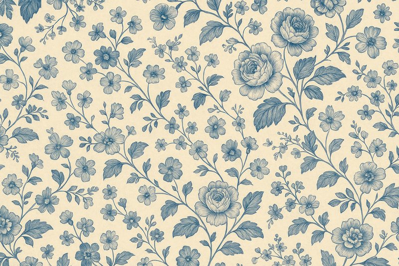 Classic+blue+wallpaper Mobile Vintage Floral Images | Free Photos, PNG ...