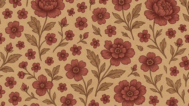 Burgundy+floral+wallpaper Pattern Images | Free Photos, PNG Stickers ...
