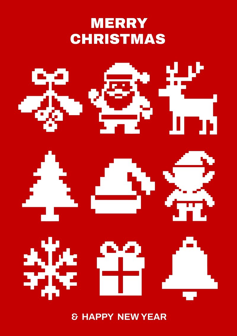 Merry Christmas 2024 Xmas Design Cute Images | Free Photos, PNG ...