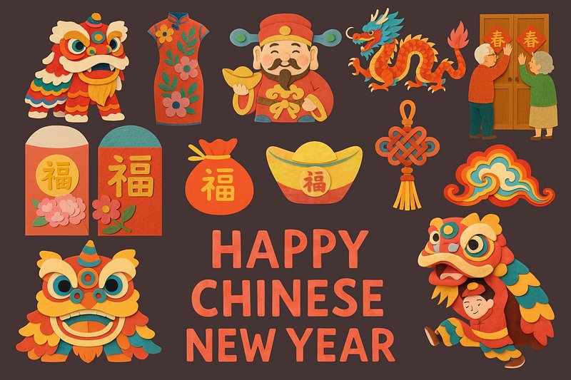 Happy+new+year+envelopes Festive Images | Free Photos, PNG Stickers ...