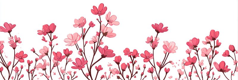 Flower Theme Border Spring Images | Free Photos, PNG Stickers ...