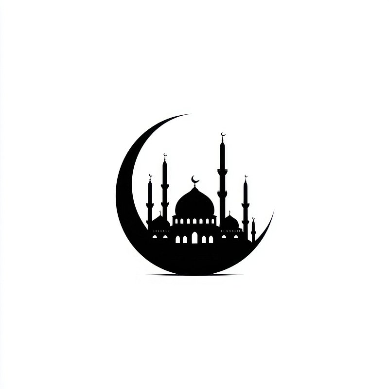 Geometric Black White Mosque Images | Free Photos, PNG Stickers ...