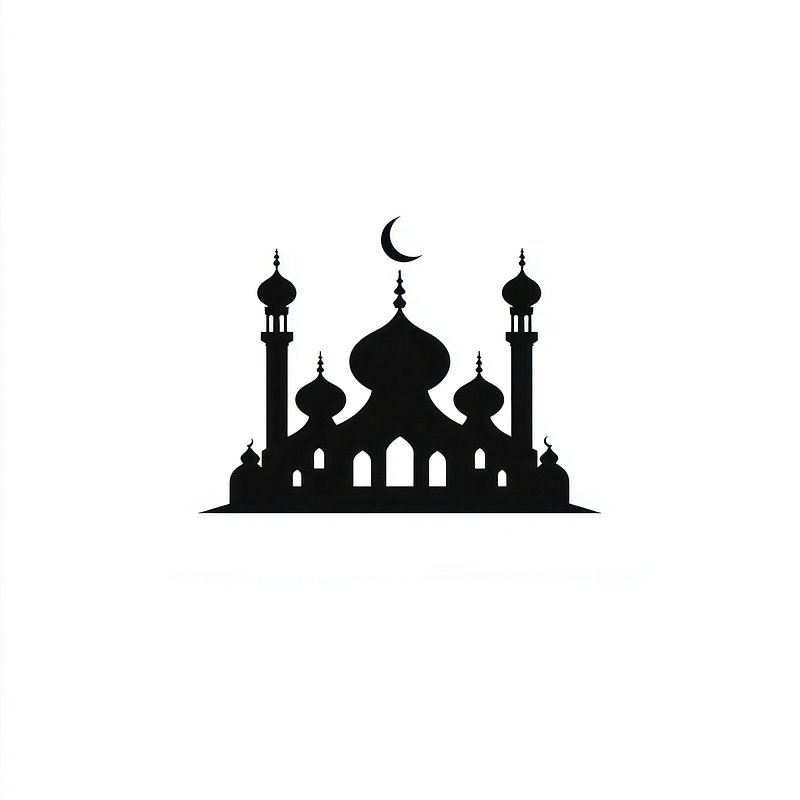 Geometric Black White Mosque Images | Free Photos, PNG Stickers ...