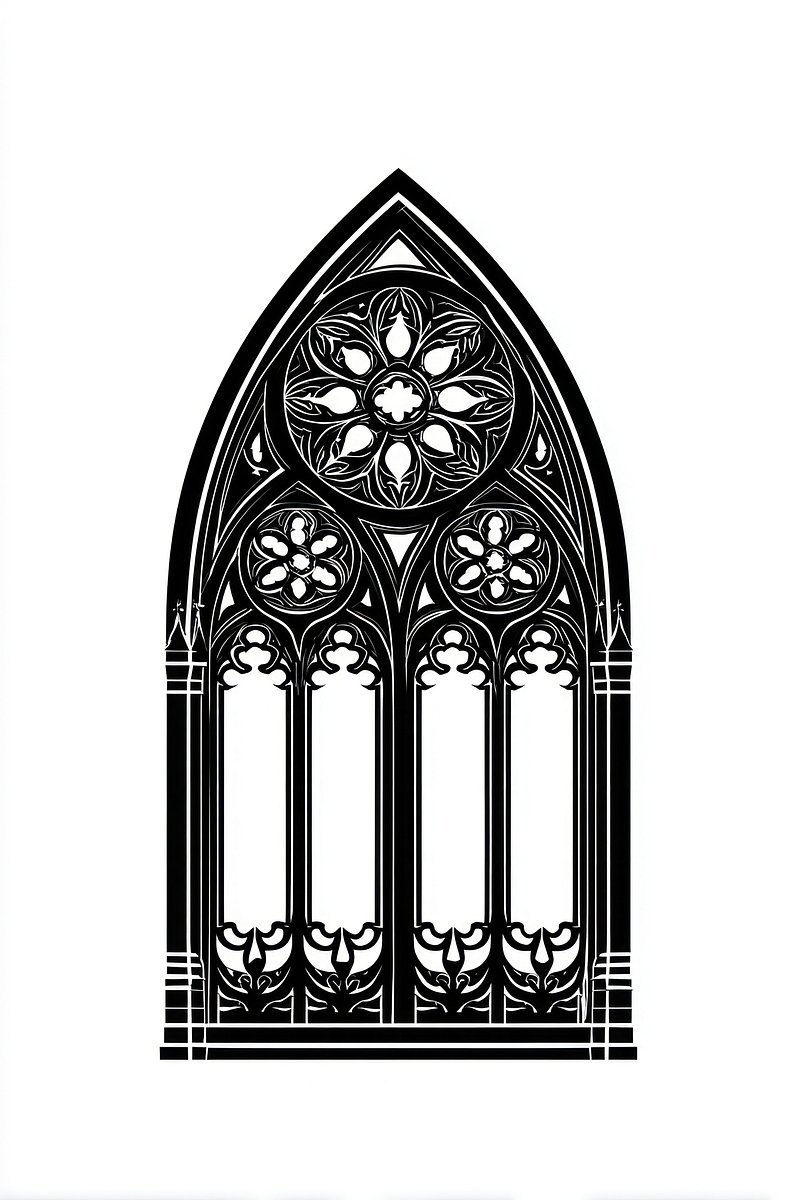 Gothic Arch Architecture Window Art Images | Free Photos, PNG Stickers ...