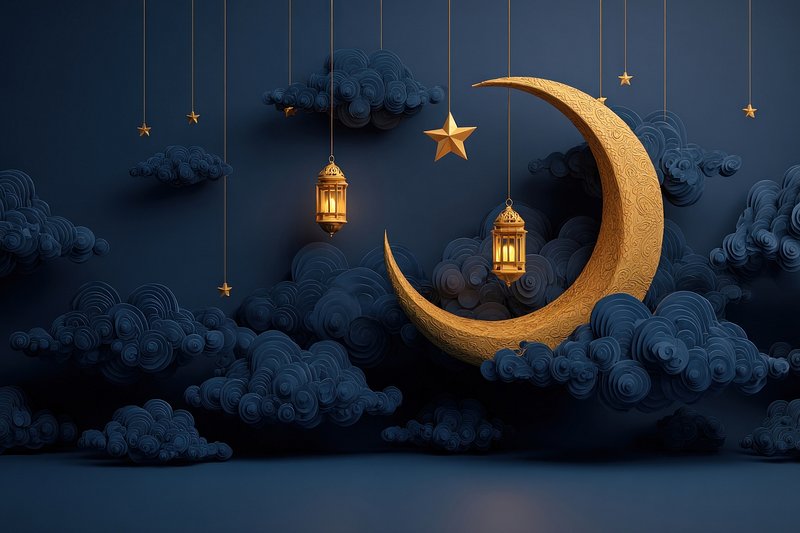 Islamic Cards Moon Images | Free Photos, PNG Stickers, Wallpapers ...