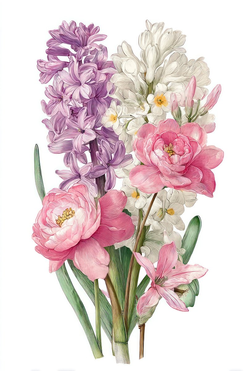 Pink Peony Blossom Paper Images | Download Free Design Resources on ...