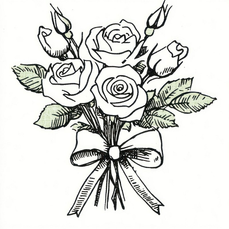 Bouquet Ribbon Illustration Images | Free Photos, PNG Stickers ...