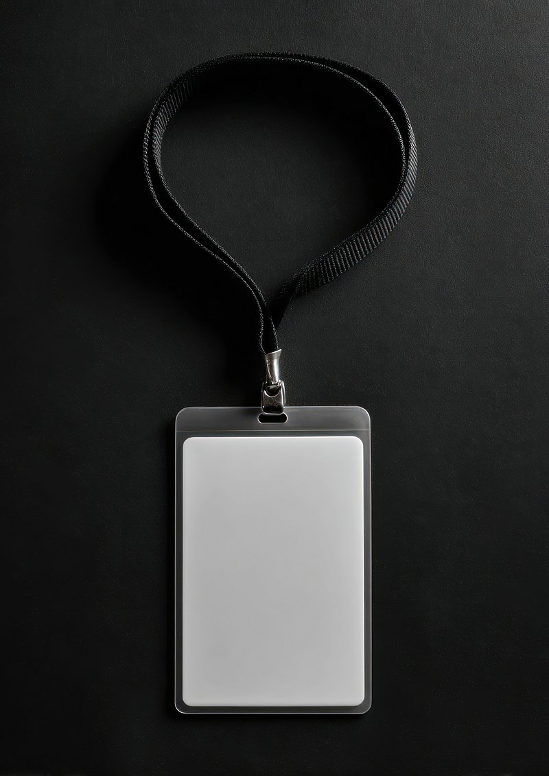 Passed Mockup Blank Badge Lanyard Images | Free Photos, PNG Stickers ...