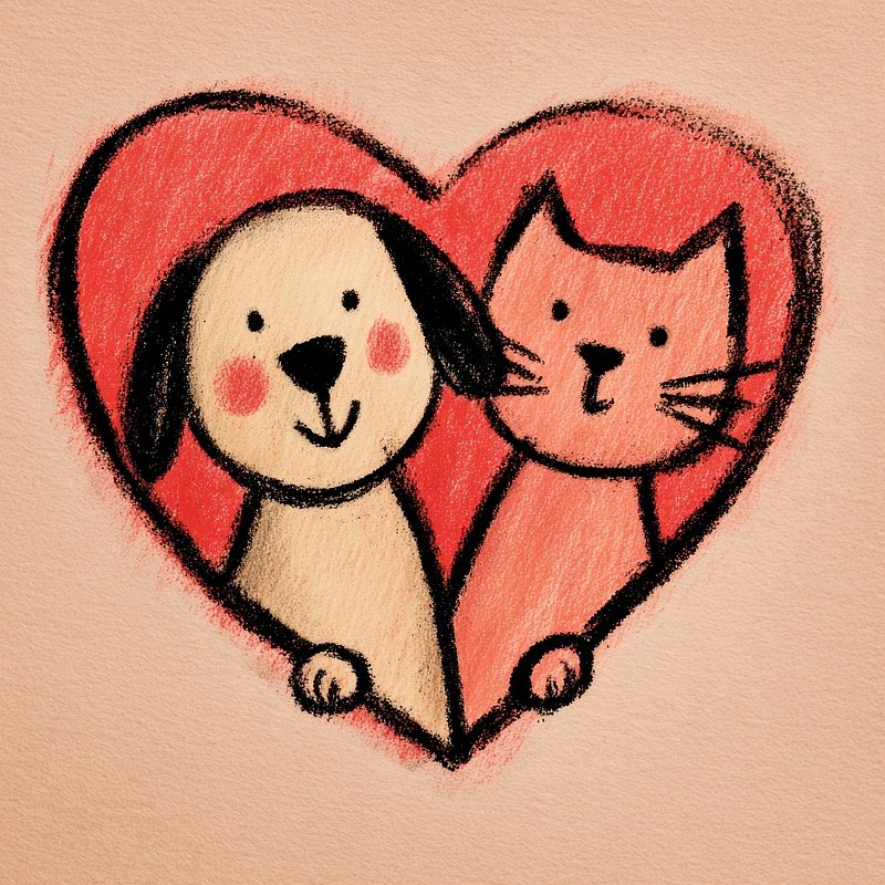 Dot+drawing Background Cute Cartoon Images | Free Photos, PNG Stickers ...