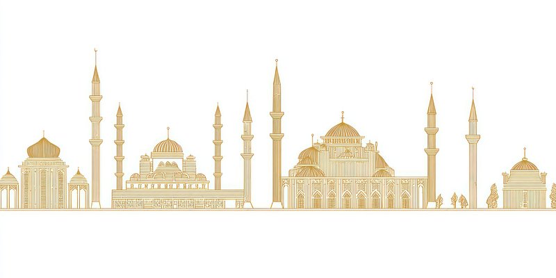 Vignette Images Golden Islamic Images | Free Photos, PNG Stickers ...