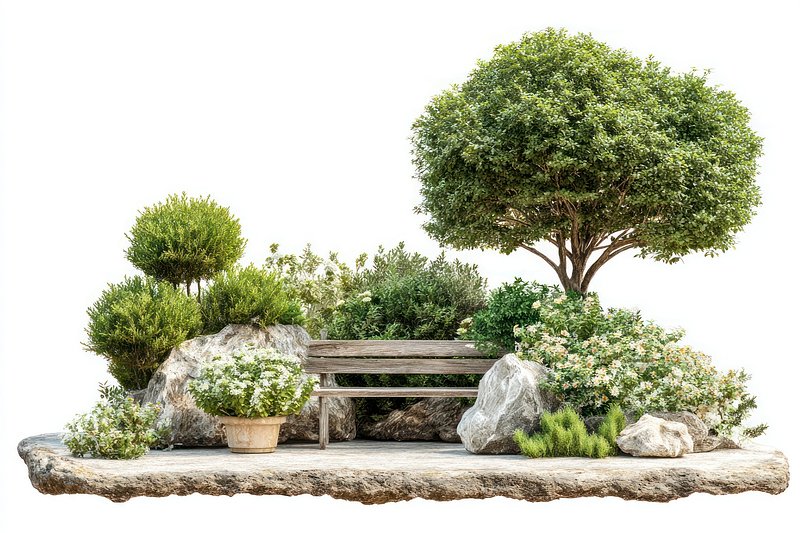 Bush Set Garden Images | Free Photos, PNG Stickers, Wallpapers ...