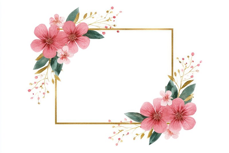 Pink Invitation Card Frame Design Images | Free Photos, PNG Stickers ...