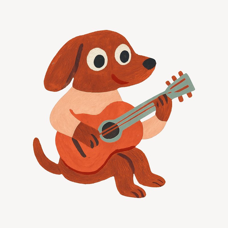 Guitar+cartoon PNG Images | Free Photos, PNG Stickers, Wallpapers ...